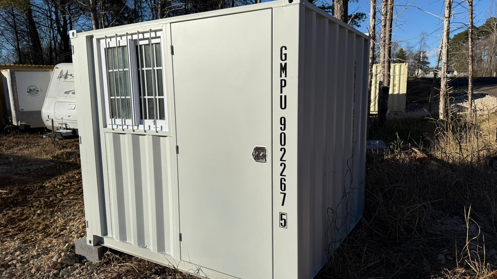 Office, Guard Hut, Dispatch Container with Personnel Door and Window ...